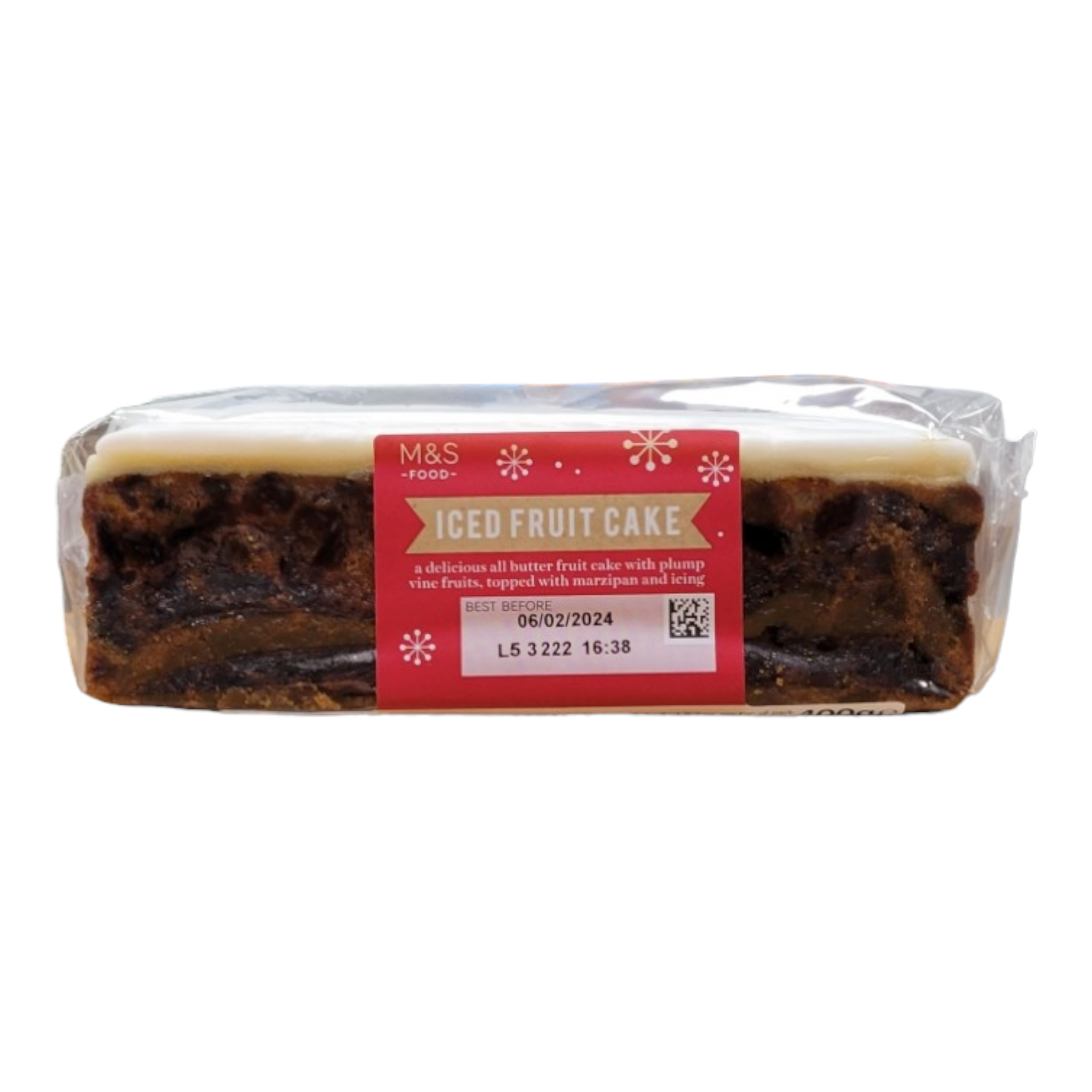 M&S Classic Iced Fruit Cake – From There To Here
