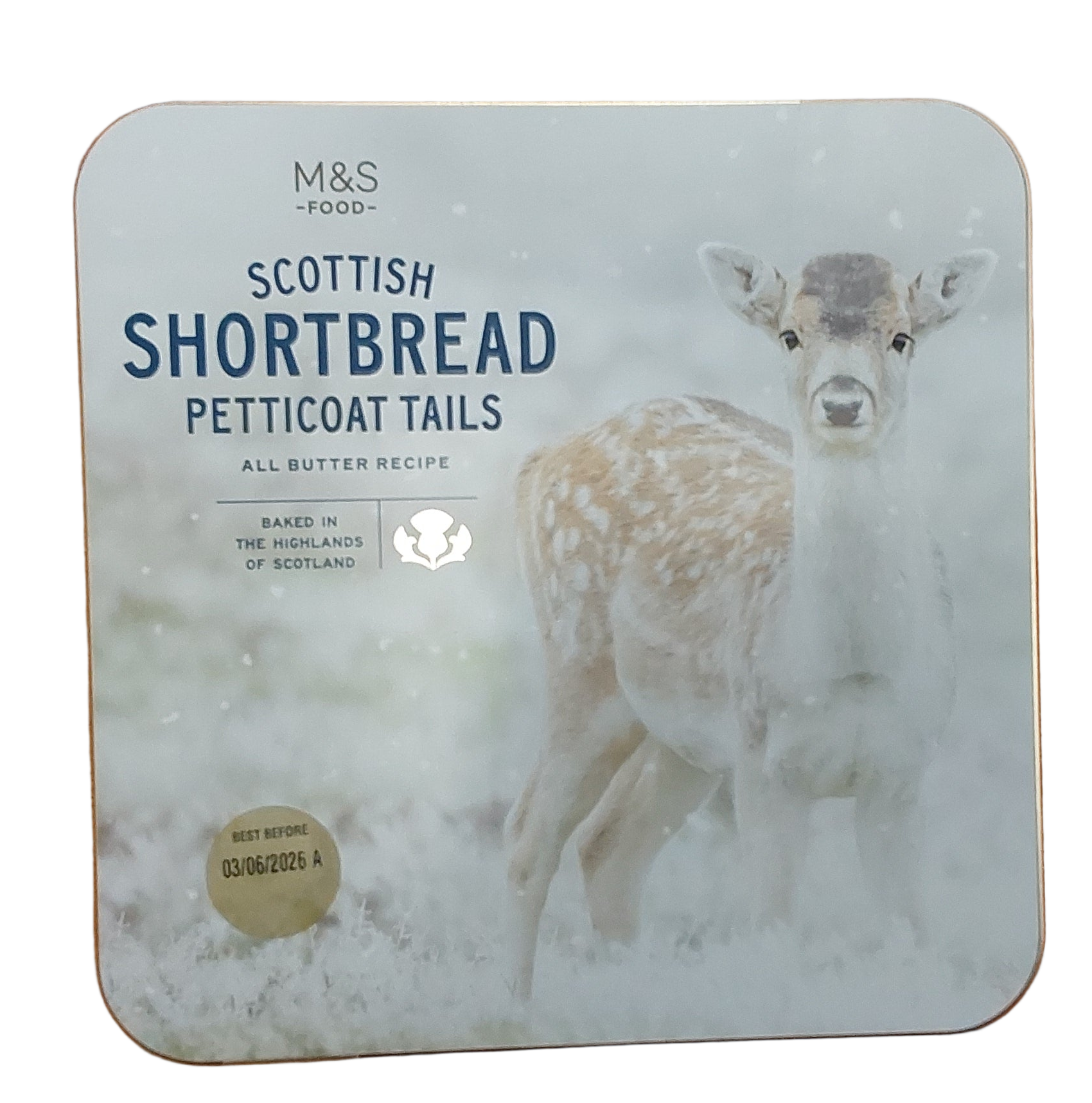 M&S All Butter Scottish Shortbread Petticoat Tails 360g – From There To ...